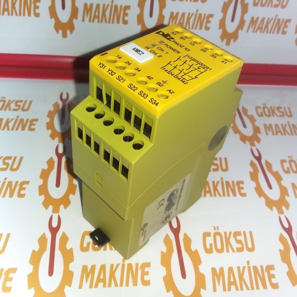 Güvenlik Rölesi Pilz PNOZ X3 230VAC 24VDC 3N/O 1N/C 1SO 774318 – Göksu ...
